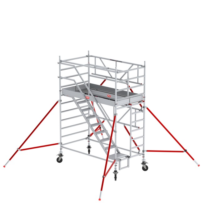 Altrex T530026 RS TOWER 53-S Rollgerüst 4,2m Fiber-Deck Plattformlänge 185
